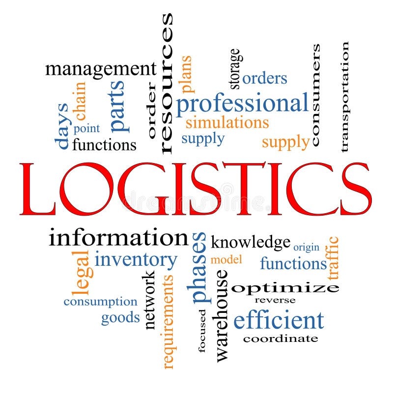 Logistics Concept stock illustration. Illustration of plans - 26150294