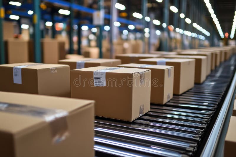 498 Shipping Process Packages Ai Generated Image Stock Photos - Free ...