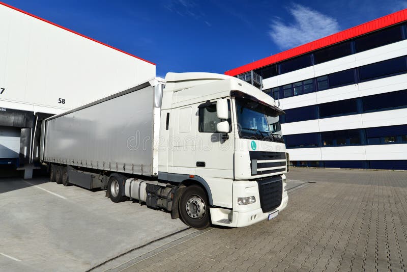 Logistics and Goods Storage - Loading and Unloading of Goods for ...