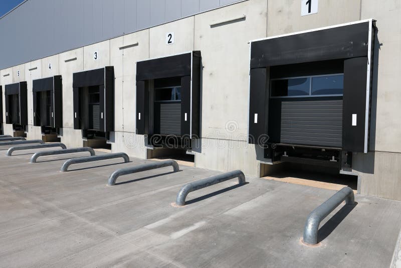 Logistics Hall with Truck Shipping Place Stock Image - Image of plus ...