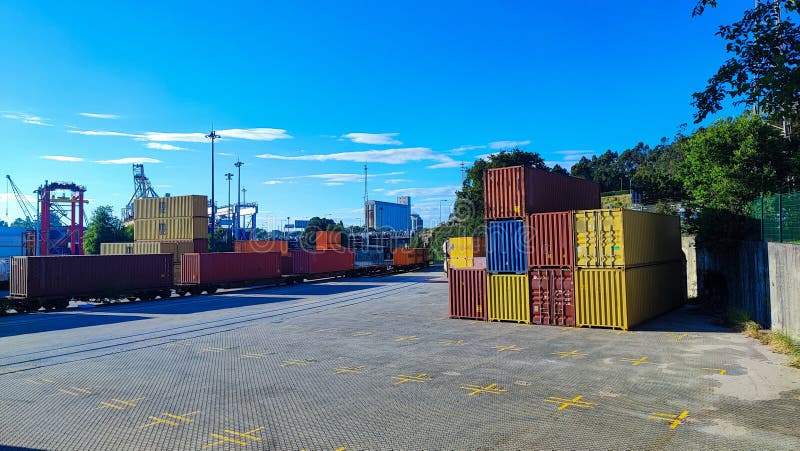 Logistics of International Container Cargo Shipping and Cargo Plane in ...