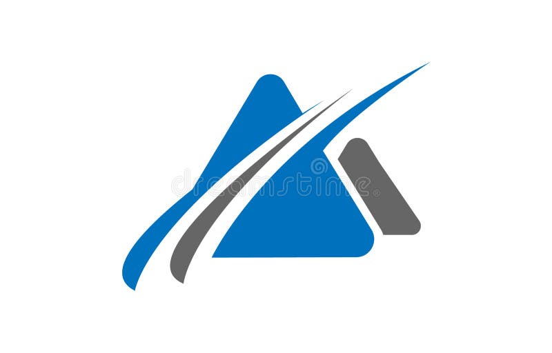 Logistics Logo Design with Arrows and Circle Stock Vector ...