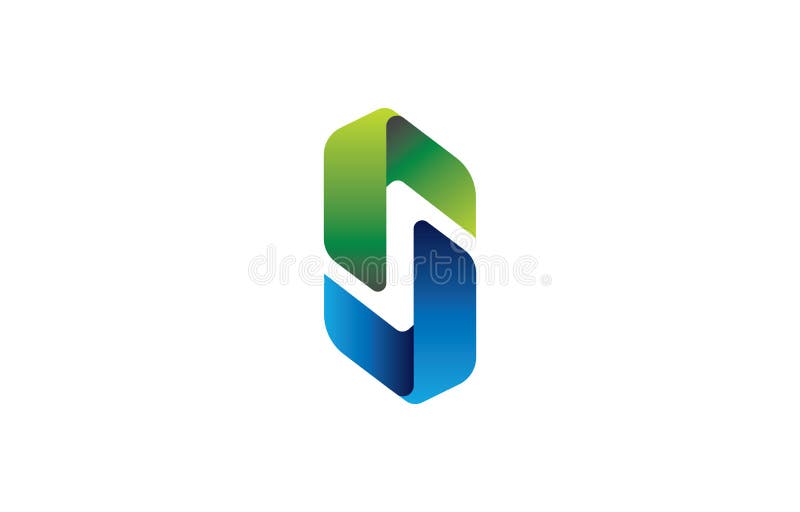 Logistics Logo Design with Gradient Colors Stock Vector - Illustration ...
