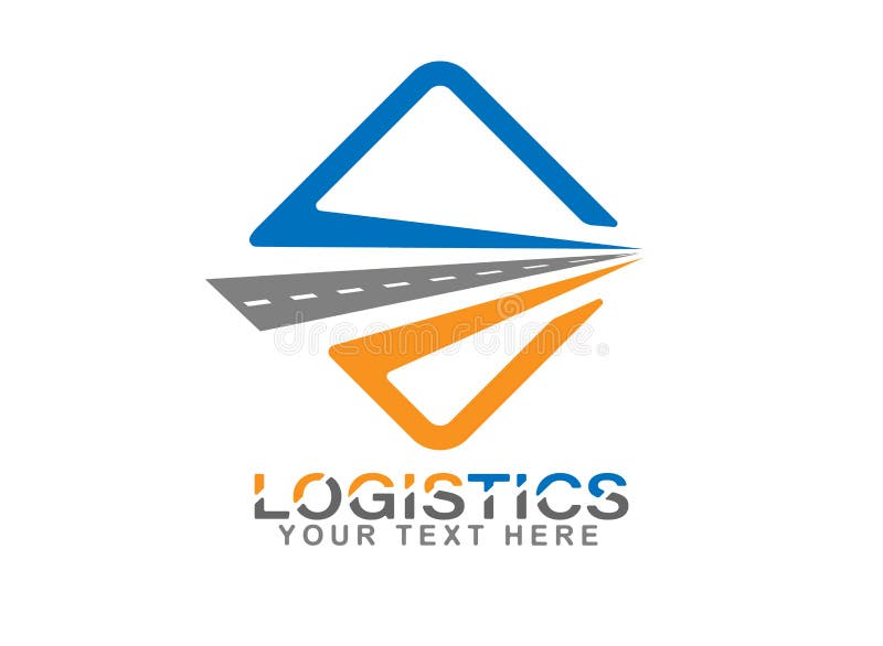 Logistics Logo. Vector Template for a Logo, Brand or Sticker Stock ...
