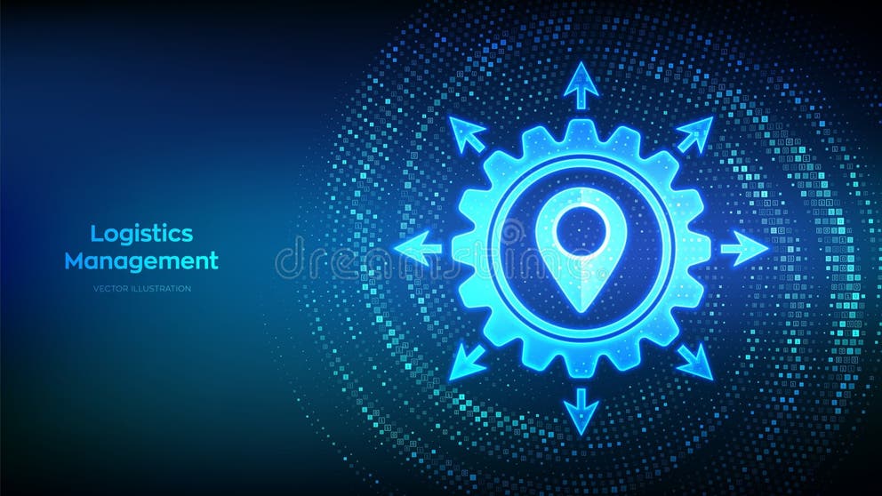 Logistics Procurement Background Stock Illustrations – 329 Logistics ...