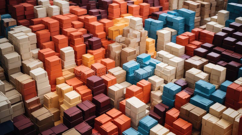 Logistics mark box stock illustration. Illustration of inventory ...