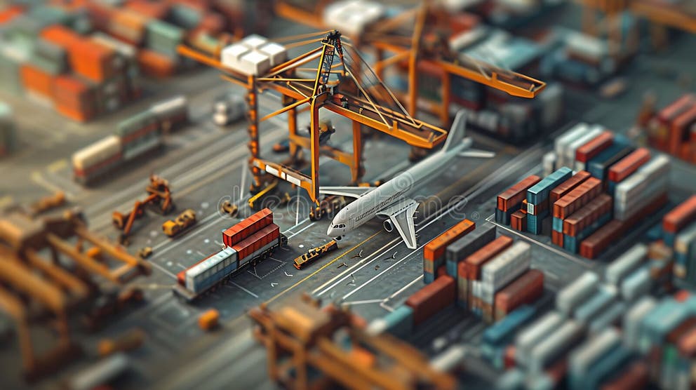 Comprehensive Logistics Network Stock Illustrations – 418 Comprehensive ...