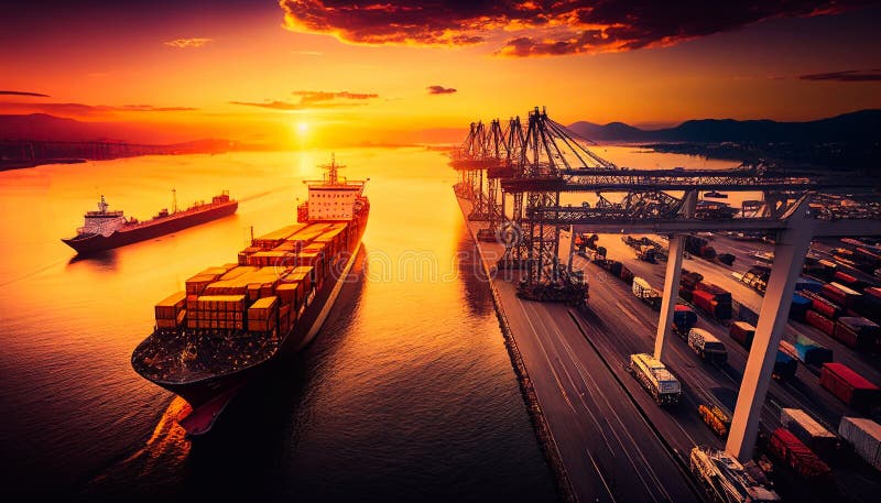 Logistics Network. Air Cargo, Rail Transportation, Maritime Shipping ...