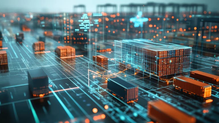 Logistics Network Managing Cargo Containers with Artificial ... Logistics Network Managing Cargo Containers with Artificial ...