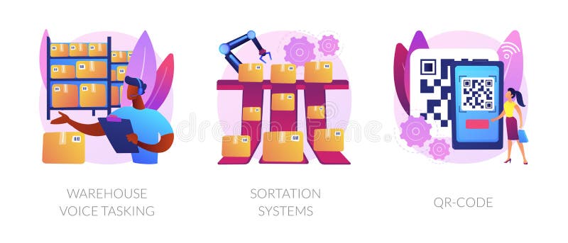 Logistics Order Processing Abstract Concept Vector Illustrations. Stock ...