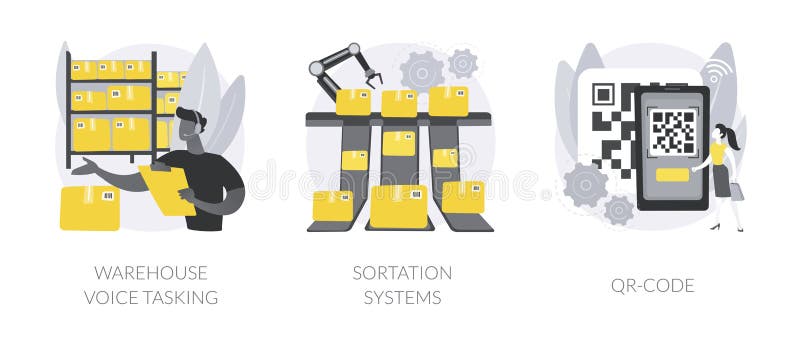 Logistics Order Processing Abstract Concept Vector Illustrations. Stock ...