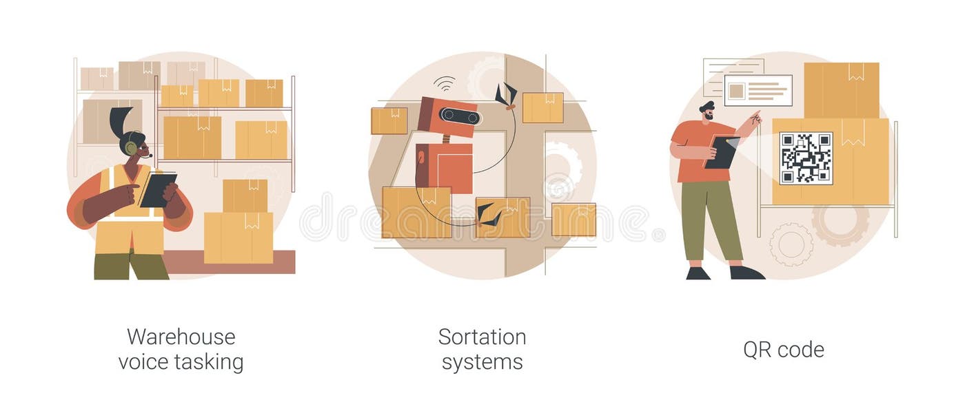 Sortation System Stock Illustrations – 41 Sortation System Stock ...