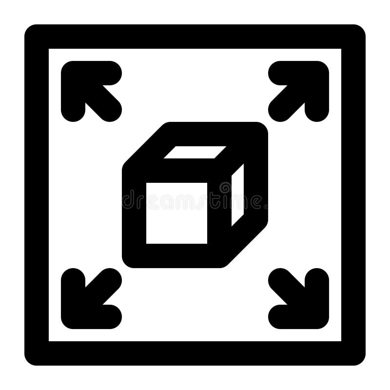 Capacity, Scalability, Storage Outline Icon Stock Vector - Illustration ...