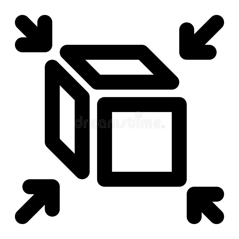 Assembly, Component, Part Outline Icon Stock Vector - Illustration of ...