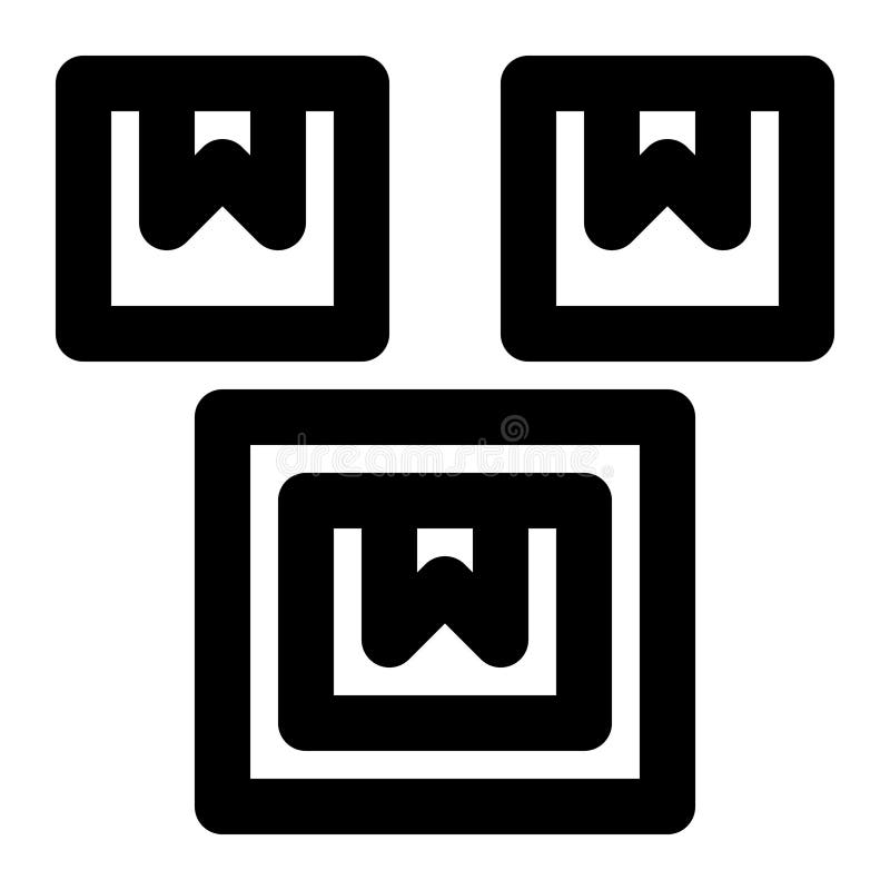 Anticipation Stock, Decoupling Stock, Decoupling Inventory Outline Icon ...