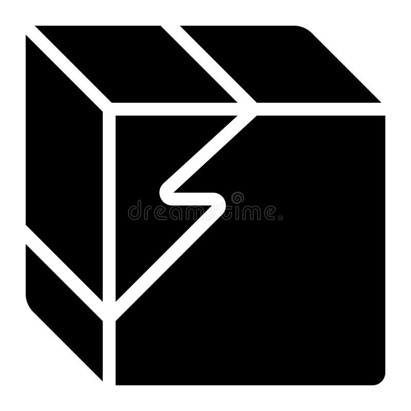 Damage, Defect, Broken Glyph Solid Icon Stock Vector - Illustration of ...