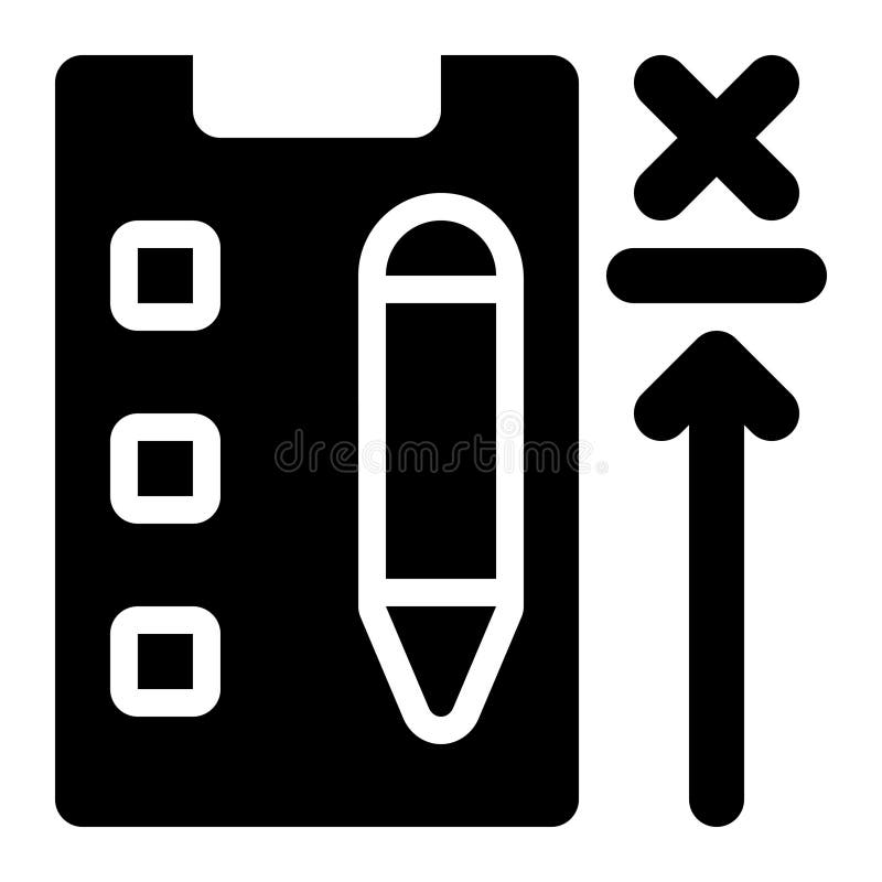 Maximum Order, Limit Order, Maximal Order Glyph Solid Icon Stock Vector ...
