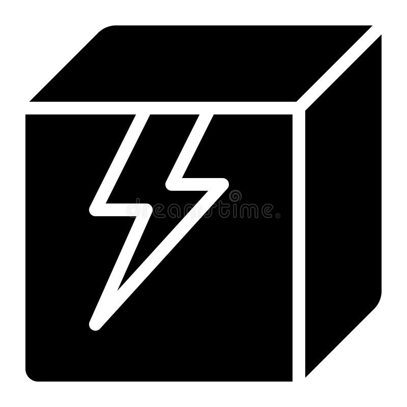 Fragile, Broken, Breakable Glyph Solid Icon Stock Vector - Illustration ...