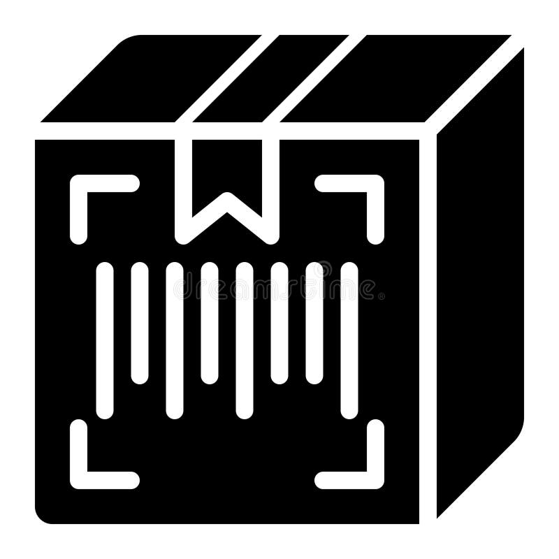 Product Barcode, Bar Code, Barcode Glyph Solid Icon Stock Vector ...