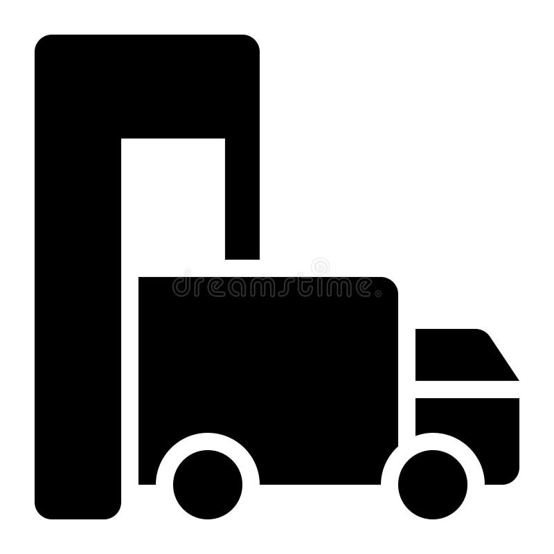 Loading Dock, Loading Bay, Unloading Glyph Solid Icon Stock Vector ...
