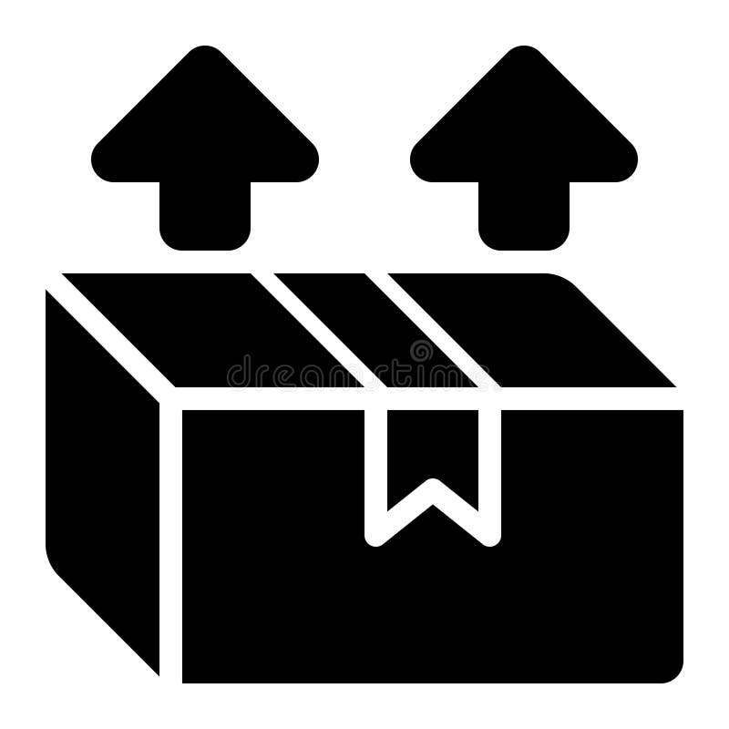 Product Export, Product Out, Supply Glyph Solid Icon Stock Vector ...