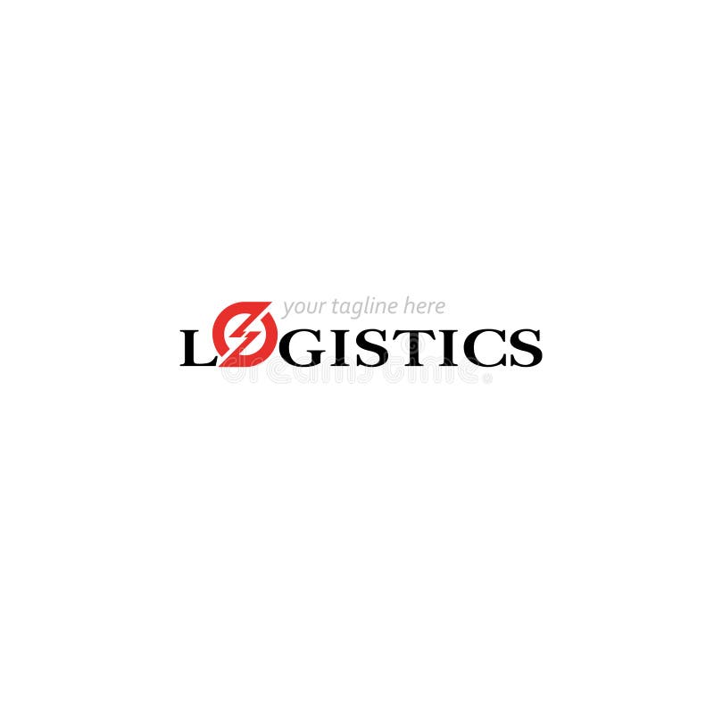 Logistics Text Logo Design Template for Your Business Stock ...