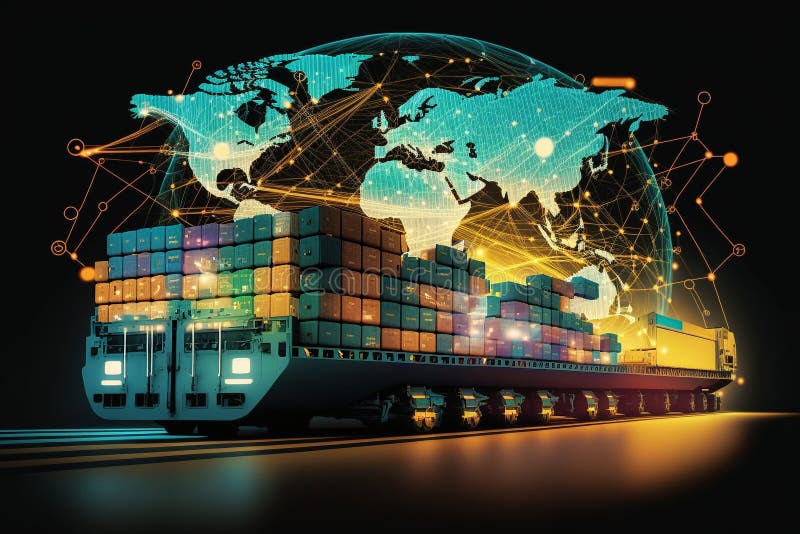 Integrated Logistics Network Stock Illustrations – 231 Integrated ...