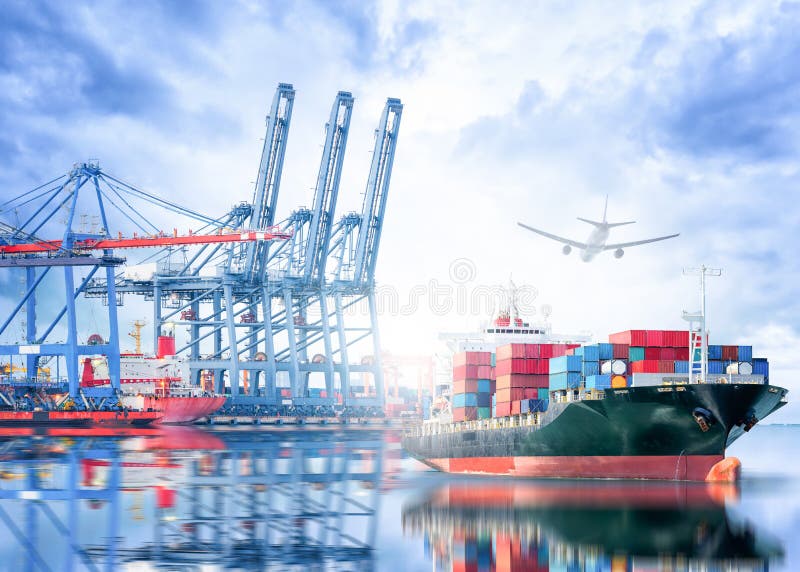Logistics and Transportation of International Container Cargo Ship and ... Logistics and Transportation of International Container Cargo Ship and ...
