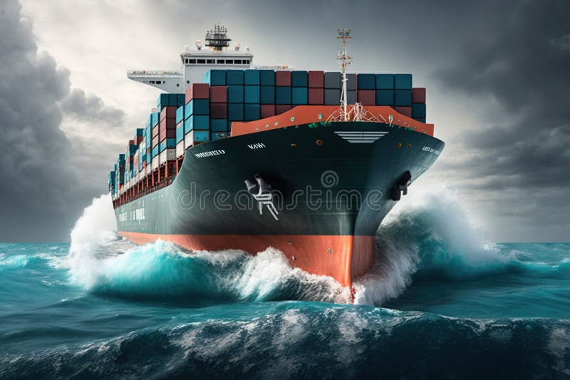 Logistics and Transportation of International Container Cargo Ship in ...