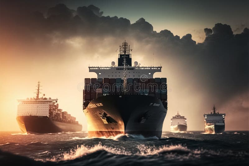 Logistics and Transportation of International Container Cargo Ships in ...