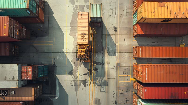 The Logistics of Unloading Containers from a Cargo Ship at an ...