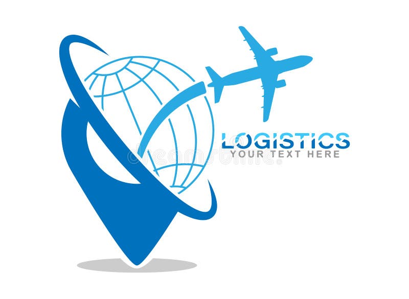 Logistics Logo. Vector Template for a Logo, Brand or Sticker Stock ...