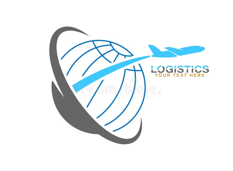 Logistics. Vector Template for Company Logo, Business and Thematic ...