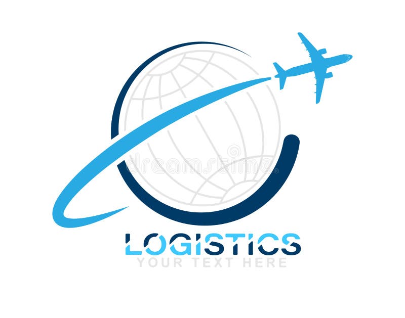 Logistics Logo. Vector Template for a Logo, Brand or Sticker Stock ...