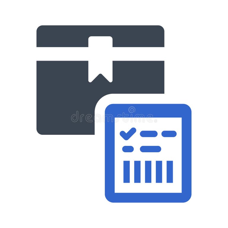 Logistics waybill icon stock vector. Illustration of waybill - 330713494