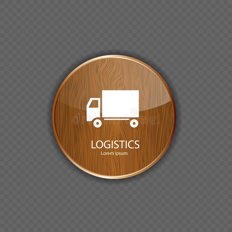 Shipping Logistics Mobile Human Hand Icons Splash. Stock Vector ...