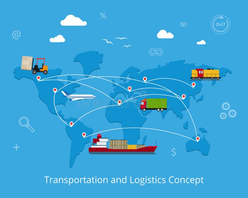 Logistique Stock Illustrations, Vecteurs, & Clipart – (142,149 Stock ...