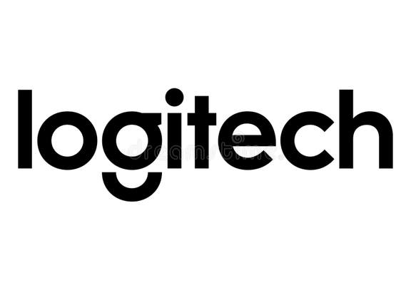 Logitech Logo editorial photography. Illustration of screen - 322895822