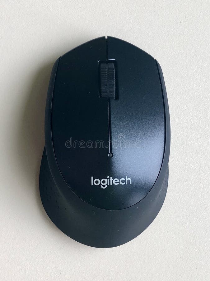 Logitech M330 Silent editorial stock image. Image of connection - 178333319