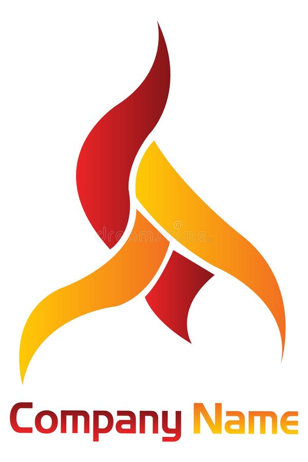 Sports Flame Logo stock vector. Illustration of isolated - 36969131