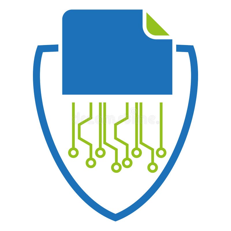 Digitization Logo, Data Protection Logo, Data Logo, Secure and Security ...