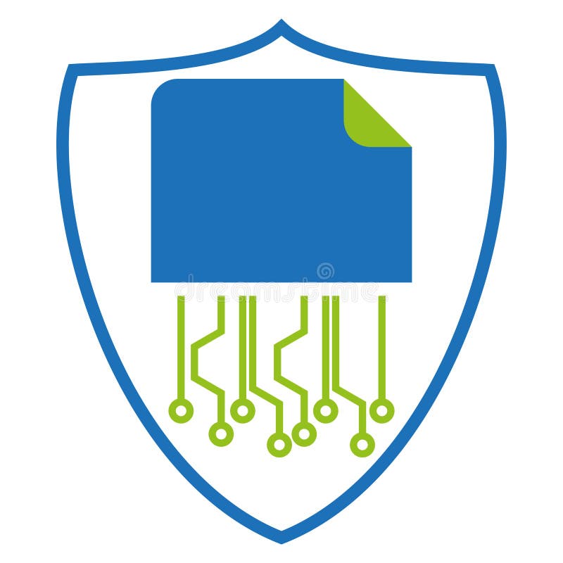 Digitization Logo, Data Protection Logo, Data Logo, Secure and Security ...