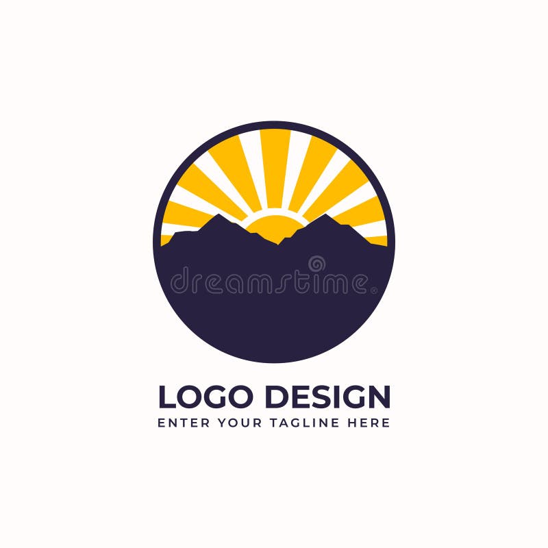 Mount Creative Logo Vector Design Stock Vector - Illustration of mount ...