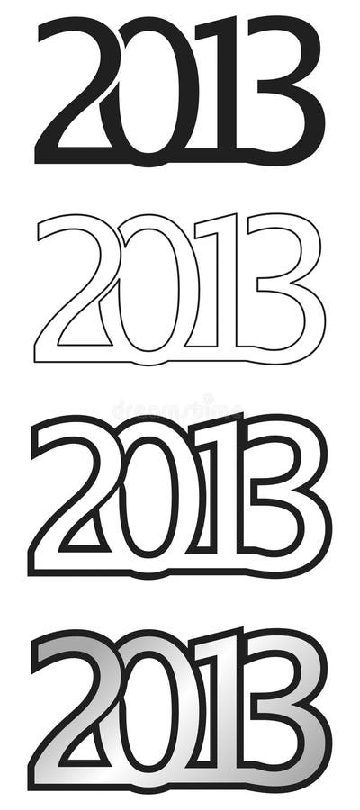 Logo 2013 stock illustration. Illustration of symbolic - 25975083