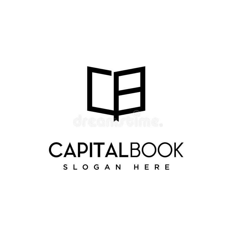 Logo Capital Book for Invest on the Future Stock Vector - Illustration ...