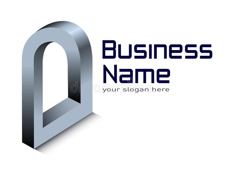 Logo stock vector. Illustration of grey, logos, abstract - 21840427