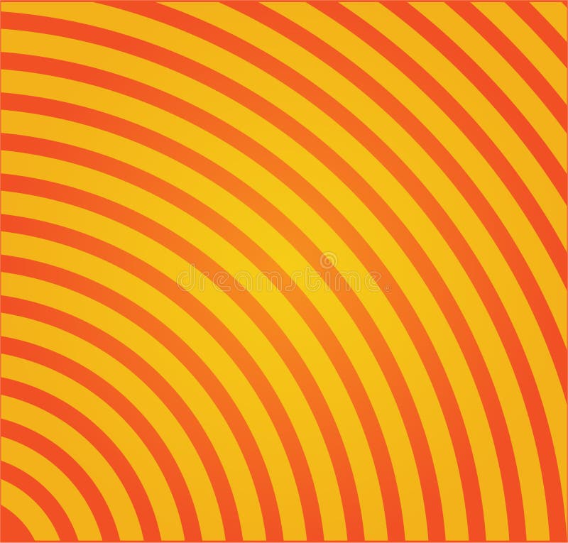 Abstract Orange Background Illustration Minimal Simple Art Stock Vector ...