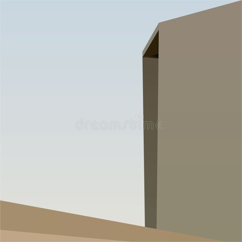 Building Corner Entrance Modern Stock Illustrations – 275 Building ...