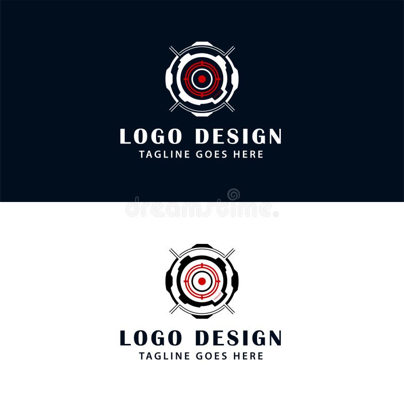 Tactical Training Logo Design - Target - Aim Logo Design Stock Vector ...