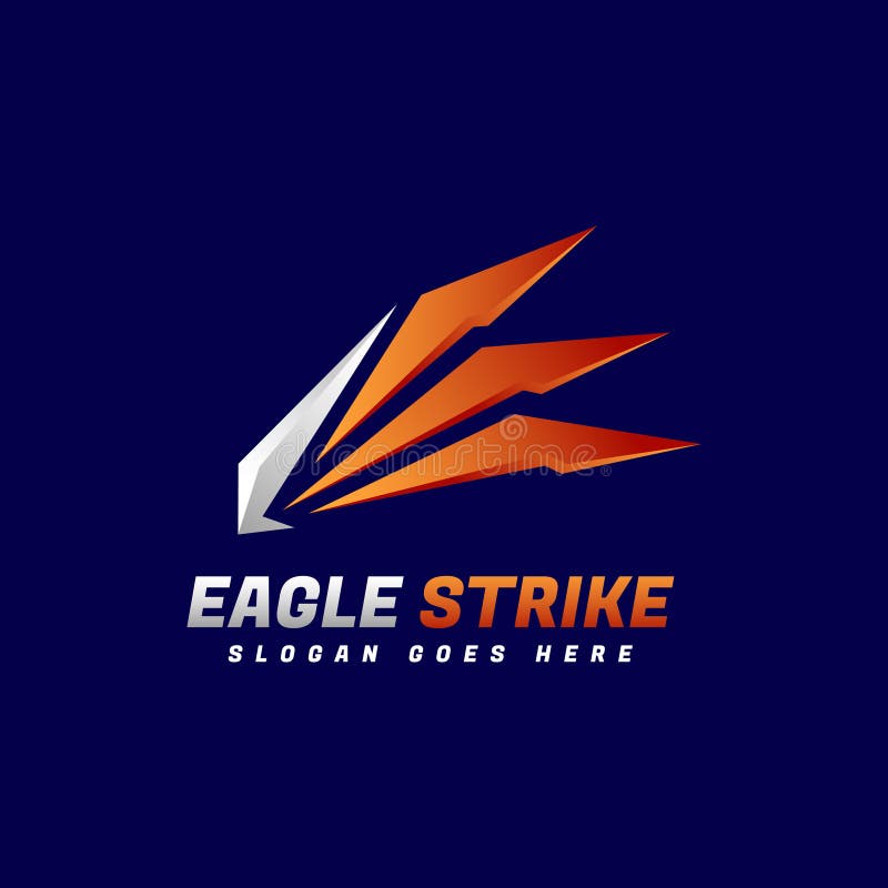 Abstract Eagle Design with Stylish Wings Logo Concept Stock Vector ...